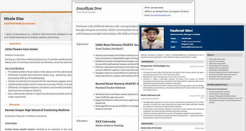 Resume Builder, CV Maker | GetCV